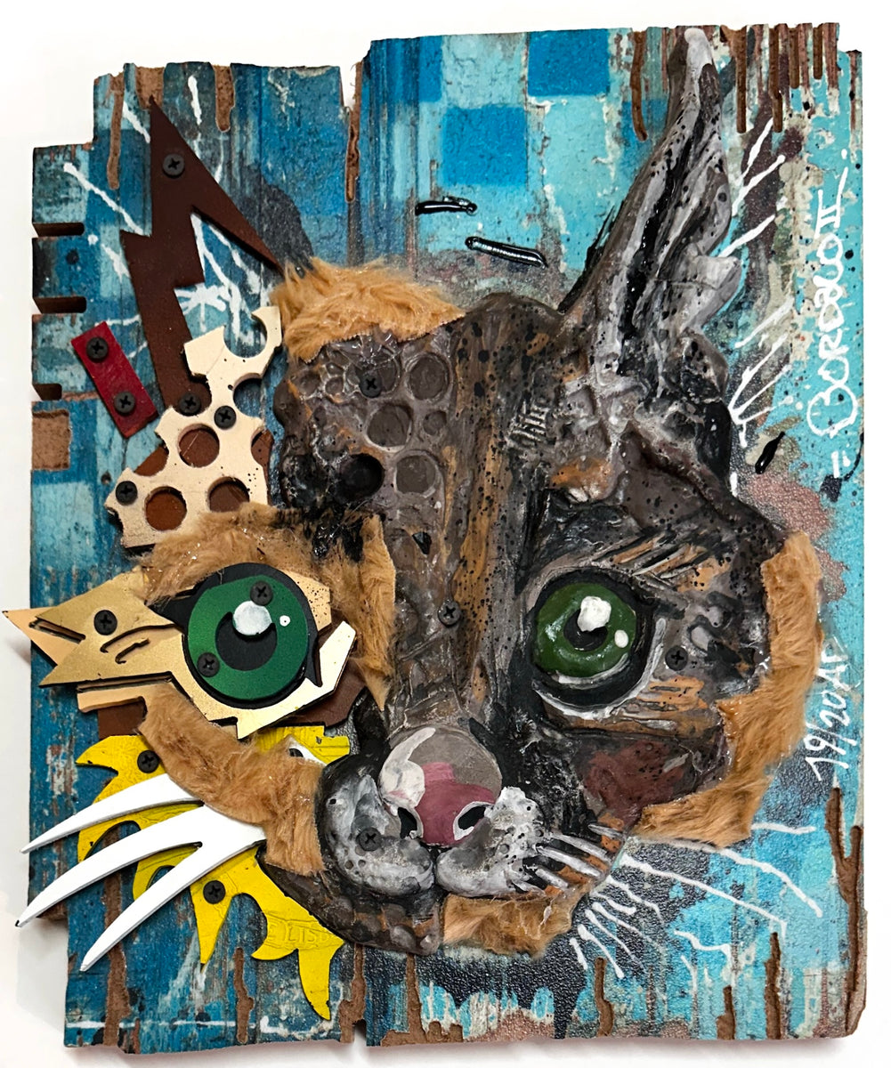 Bordalo2 - Baby Lynx (AP) – Pretty Portal Artshop
